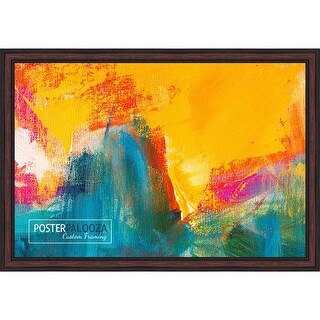 26x19 Traditional Cherry Complete Wood Picture Frame with UV Acrylic ...