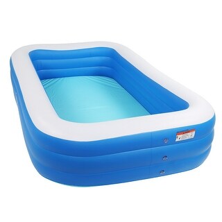 120" x 72" x 22" Inflatable Swimming Pool - Made of PVC - Bed Bath ...