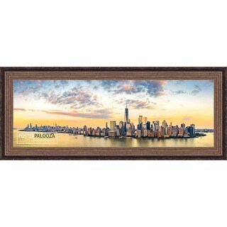 39x13 or Puzzle Traditional Antique Silver Complete Wood Panoramic ...