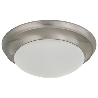Nuvo Lighting 62/686 Twist Lock 12" Wide LED Flush Mount Bowl Ceiling ...