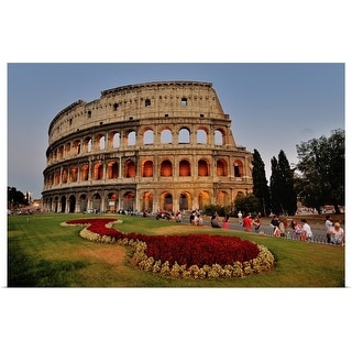 "Colosseo Colosseum in Rome, Italy" Poster Print - Multi - Bed Bath ...