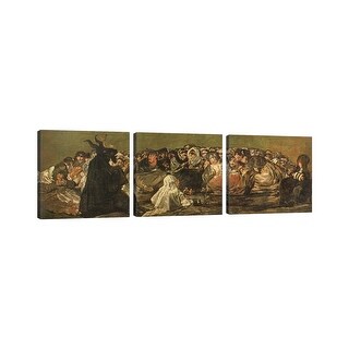 iCanvas "The Witches' Sabbath (The Great He-Goat), c.1821-23" by ...