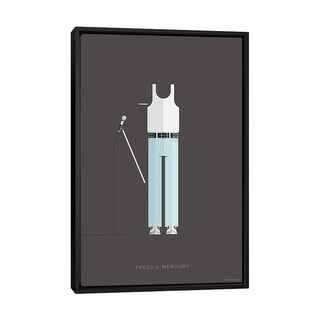 iCanvas "Freddy Mercury Live Aid" by Fred Birchal Framed Canvas Print ...