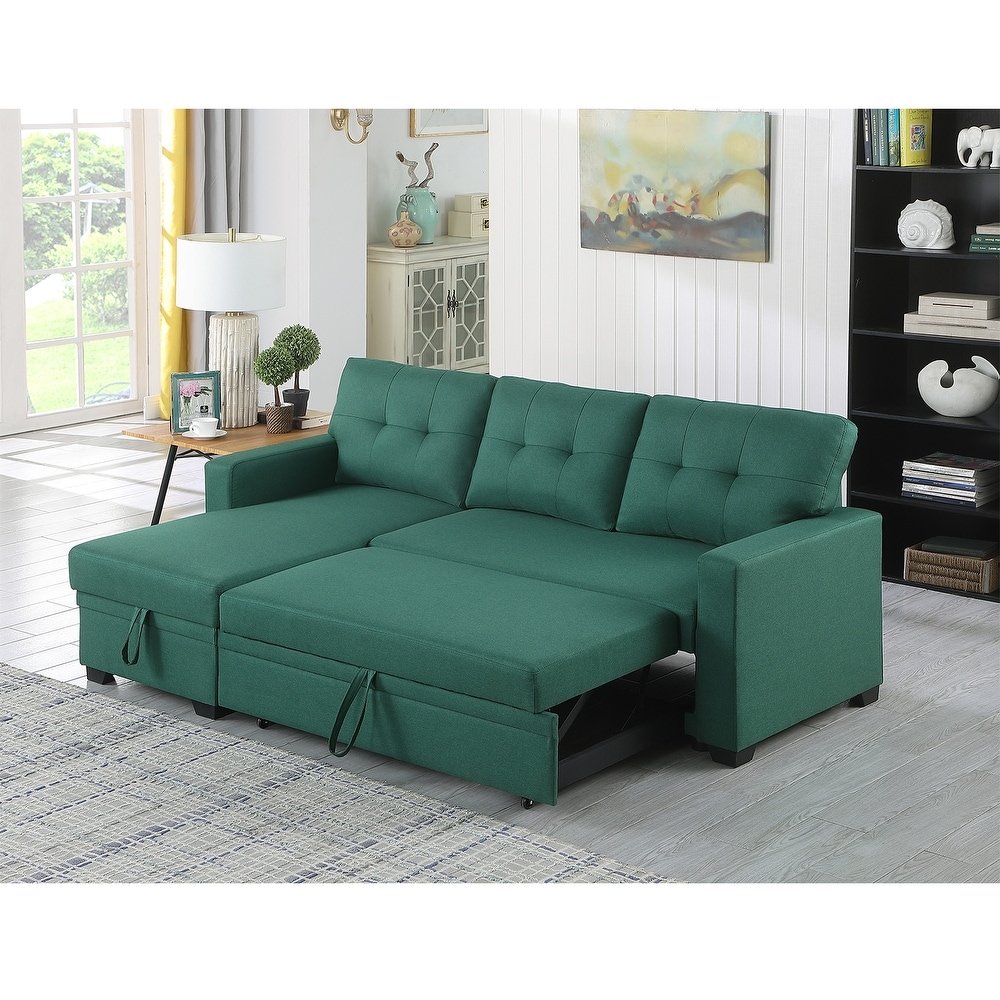 Green L-Shape Sectional Sofas - Bed Bath & Beyond