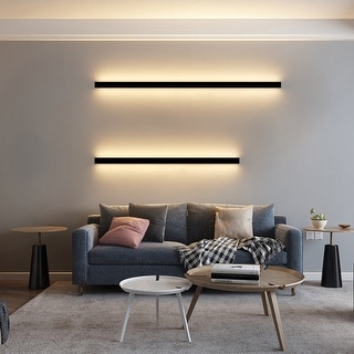 Ozarke Linear Minimalist and Modern Wall Lamp Indoor LED Wall Light ...