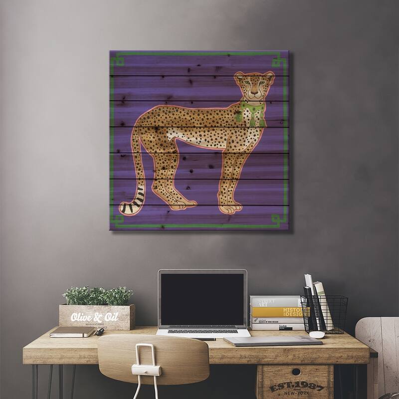 multi colored cheetah print