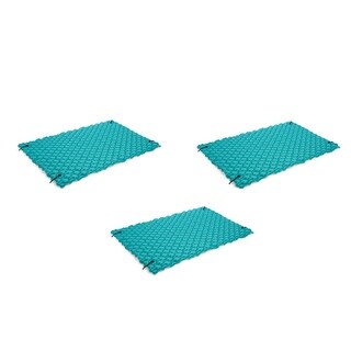 Intex 9.5' Inflatable Floating Water Mat, 3 Pack - 114 x 84 inches ...