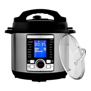 ChefWave Swift Pot Programmable Pressure Cooker with Accessories - Bed ...