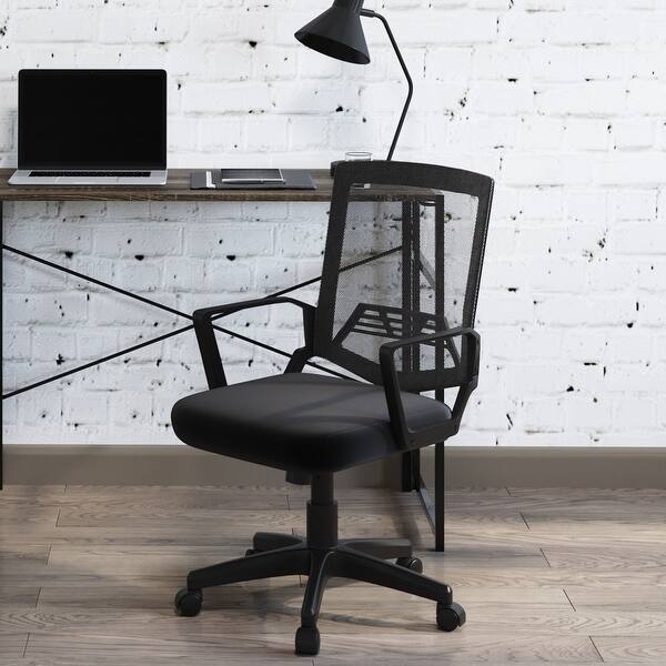 Office Chair - Adjustable Height Computer Chair with Wheels by Lavish ...