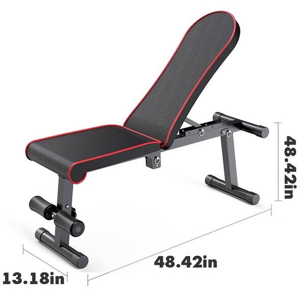 Multifunctional Adjustable Supine Board Fitness Equipment Folding ...