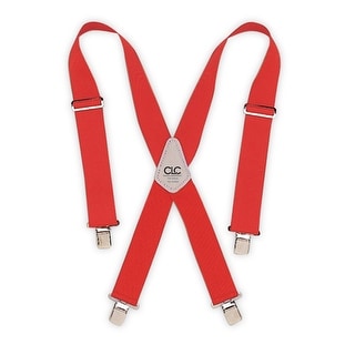 CLC 110RED Heavy Duty Work Suspenders, Red - Bed Bath & Beyond - 13538662