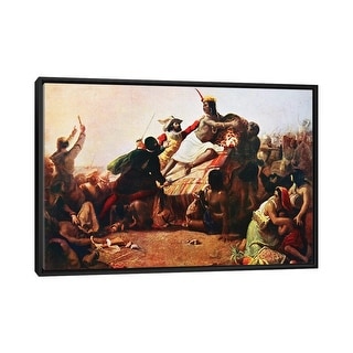 iCanvas "Pizarro Seizing the Inca of Peru John Everett Millais, 1754 ...