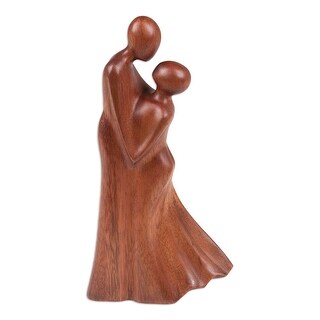 Novica Handmade Unforgettable Moment Wood Statuette - Bed Bath & Beyond ...