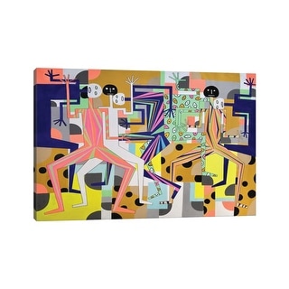 iCanvas "Funky Dancing Figures IV" by Frantisek Florian Canvas Print ...