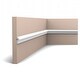 Orac Decor | Durofoam Panel Moulding | Primed White | 1in H x 78-3/4in ...