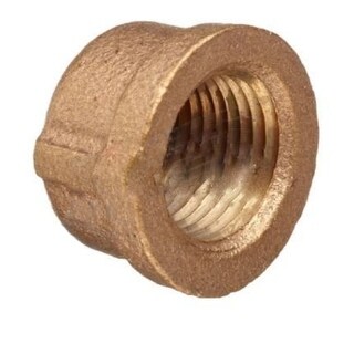1 in. Round Bronze Cap in Modern Style - Bed Bath & Beyond - 39110781