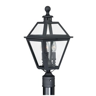 Vaxcel Lighting Nottingham 3 Light Outdoor Post Light - Bed Bath ...