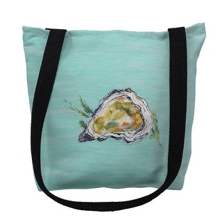 Oyster Shell on Aqua Small Tote Bag 13x13 - Bed Bath & Beyond - 40896791