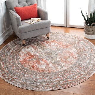 SAFAVIEH Shivan Heleri Oriental Distressed Rug - Bed Bath & Beyond ...