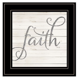 Simple Words Faith 2 Black Framed Print Wall Art - Bed Bath & Beyond ...