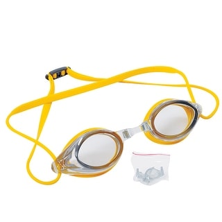 7" Yellow Competition Swimming Pool Goggles - Bed Bath & Beyond - 38405638