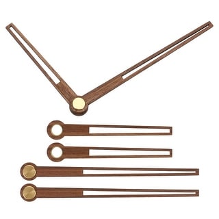 Clock Hands Kit, 3 Set Wooden Mechanism Clock Hand Parts for 10 Inch ...