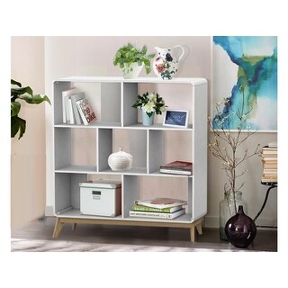 Ren Home Leva Double Bookcase - On Sale - Bed Bath & Beyond - 37843878