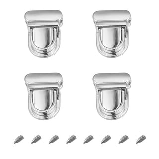 Turn Lock Clasp 33mm x 26mm Zinc Alloy Purse Closure Twist Lock 4Pcs ...