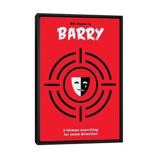 iCanvas "Barry Minimalist Poster " by Popate Framed Canvas Print - Bed ...