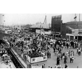 Cleveland Exposition along the lakeshore Black and White Gallery ...