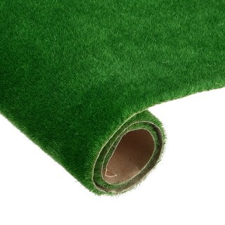 Artificial Grass Mat 10" x 10" Green Realistic Fake Turf 4pcs - Bed ...