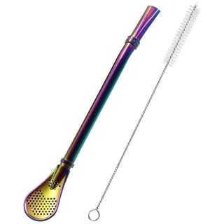 Stainless Steel Straw Spoon - Bed Bath & Beyond - 42702713