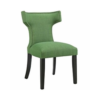 Fabric Upholstered Dining Side Chair Kelly Green - 23x36 - Bed Bath ...
