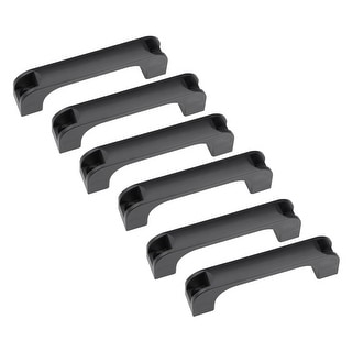 6Pcs Plastic Pull Handles 120mm Hole Centers Mechanical Equipment ...