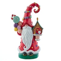 Kurt Adler 10-Inch Jolly Jingles Candy Gnome Table Piece - Bed Bath ...