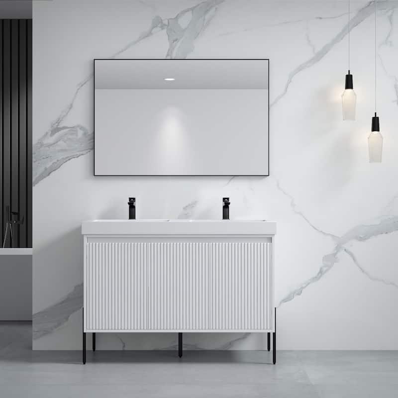 Ripple 36" Single Bathroom Vanity Kit (Assembly Required) - Overstock ...