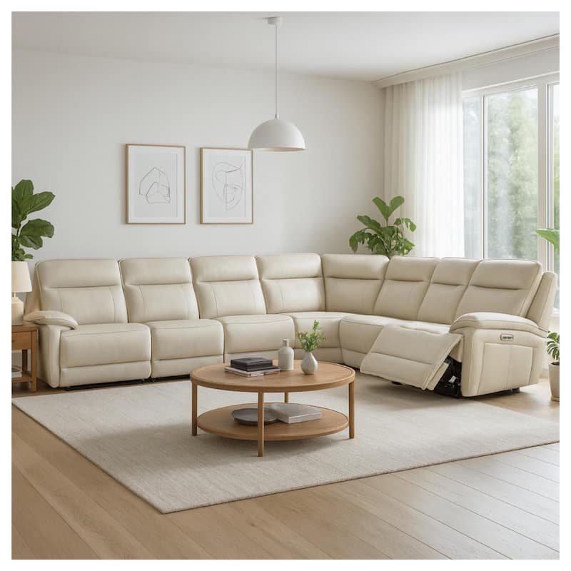 Leather, Power Recline Sectional Sofas - Overstock