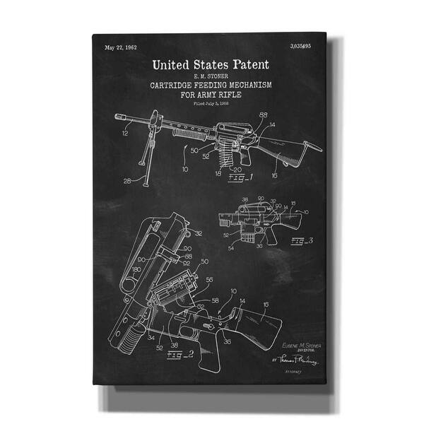 Epic Graffiti 'Ammunition Feeder for Army Rifle Blueprint Patent ...