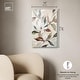 Soft Magnolia I Floral Frameless Acrylic Glass Wall Art by Art Remedy ...