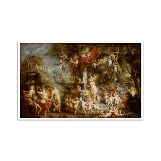 The Feast of Venus-Peter Paul Rubens-Most Expensive Paintings-24x15 ...