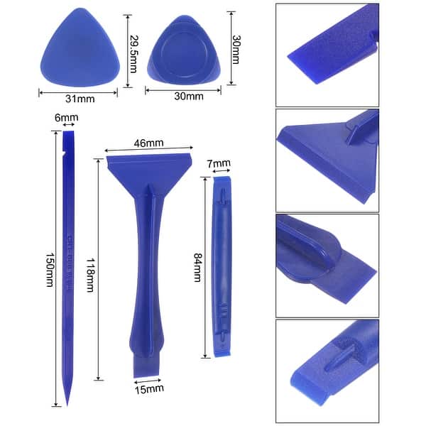 12in1 Set Electronics Repair Tool Kit, Plastic Pry Bar Removal for ...