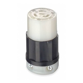 Leviton Connector,125VAC,20A,L5-20R,2P,3W,1PH 2313 - 1 Each - Bed Bath ...