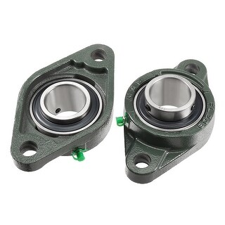 2PCS Pillow Block Bearing UCFL209 45mm Inside Dia Two Boltflange Cast Hosing - Bed Bath & Beyond ...