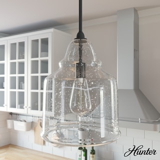 Hunter Dunshire Bell Pendant - Kitchen Island, Dining Room, Entry ...