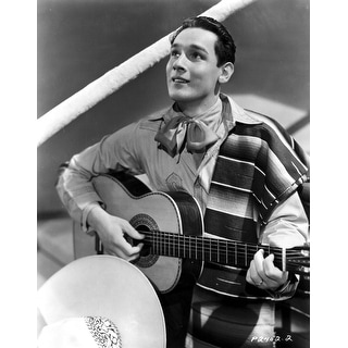 Tito Guizar Playing Guitar in Polo Portrait Photo Print - Bed Bath ...