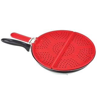 Non-Stick Foldable Silicone Splatter Shield - Bed Bath & Beyond - 36778277