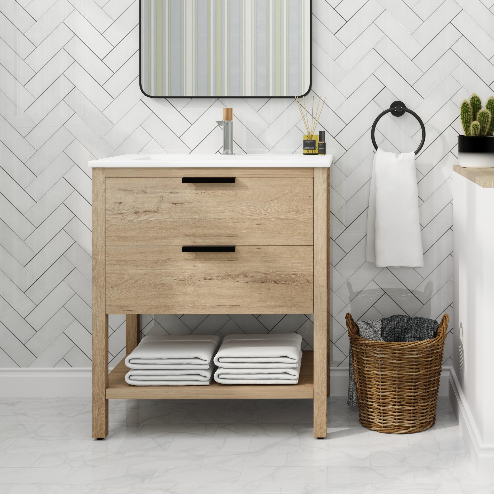 2 Drawers ARTCHIRLY Bathroom Vanities - Bed Bath & Beyond