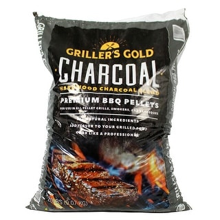 Griller's Gold Hardwood Charcoal Premium Blend All Natural Pellets 20 ...