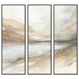 Still Waters - Ira Colmeva Abstract Framed Canvas Print by Art Remedy ...