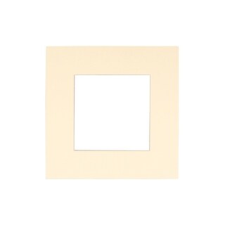 20x20 Mat Bevel Cut for 16x16 Photos - Acid Free Cream Precut Matboard ...